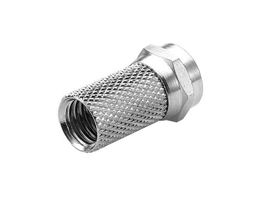 Conector Coaxial RG-59 com Rosca | Multicabos Materiais Elétricos