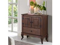 Balcão Rustico Pequeno 2 Portas e 1 Gaveta | Dover Móveis