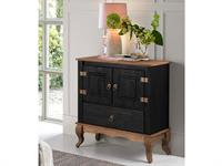 Balcão Rustico Pequeno 2 Portas e 1 Gaveta | Dover Móveis