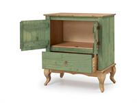 Balcão Rustico Pequeno 2 Portas e 1 Gaveta | Dover Móveis